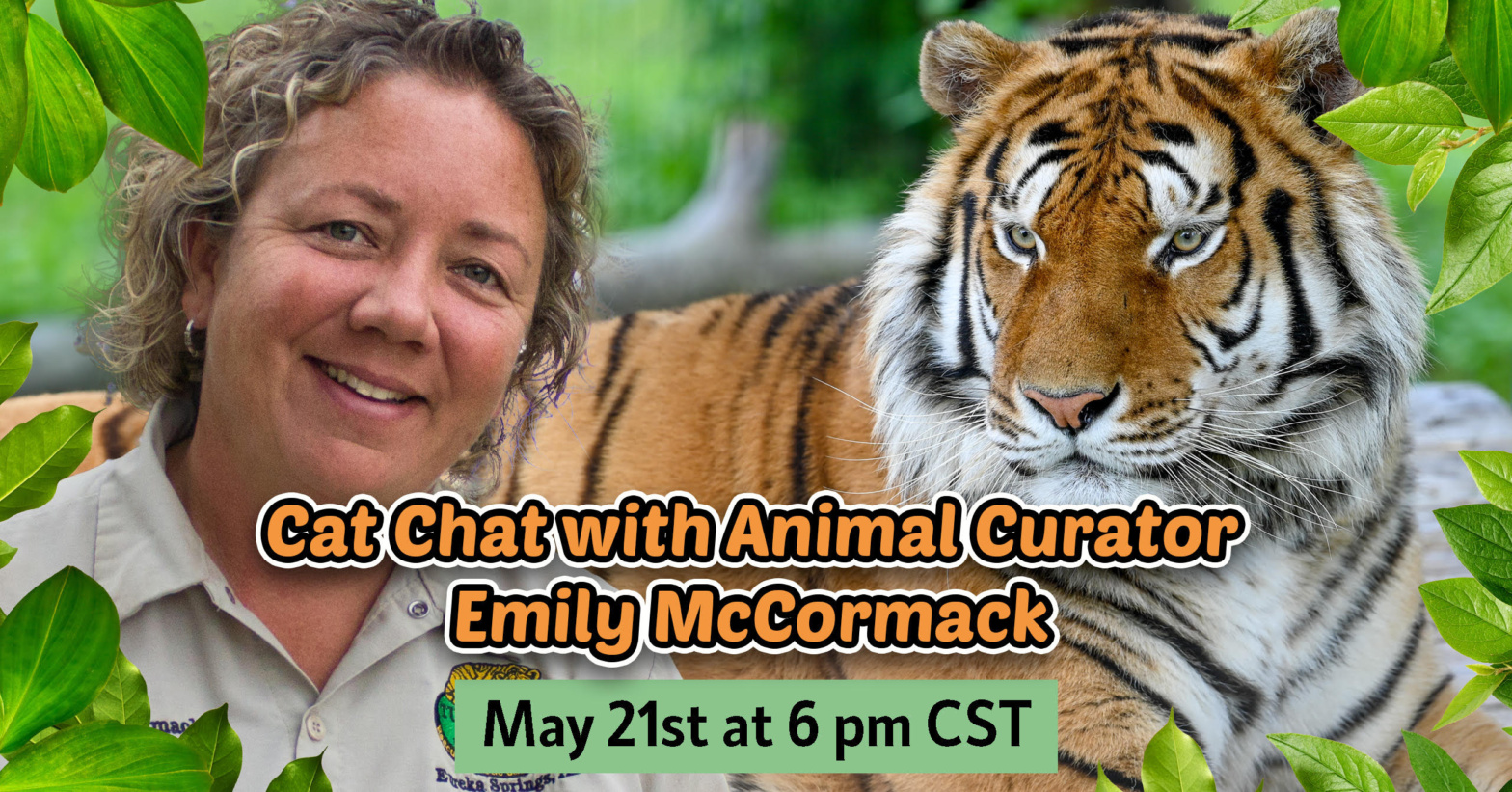 Cat Chat 2024 | Turpentine Creek Wildlife Refuge