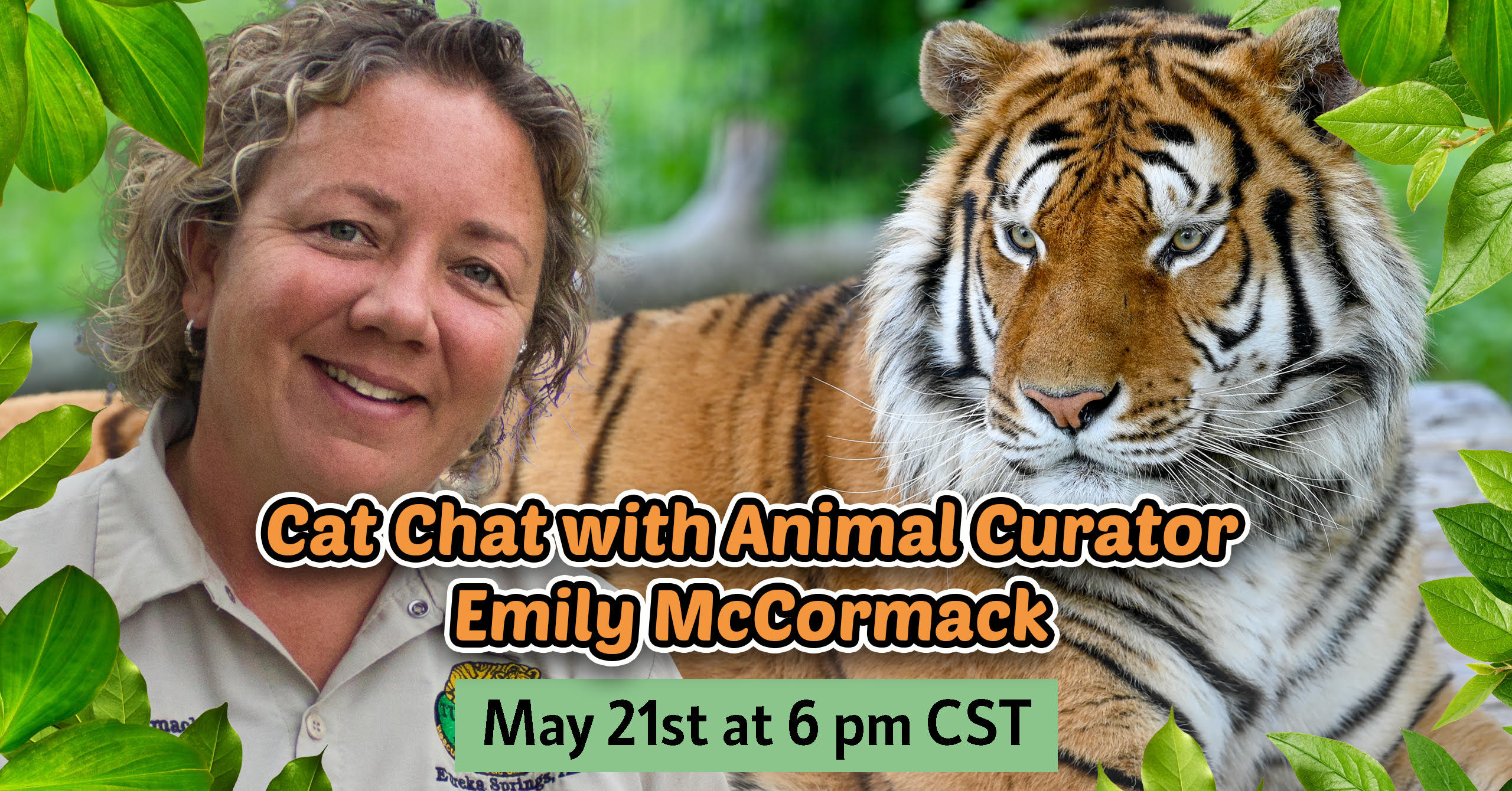 Cat Chat 2024 | Turpentine Creek Wildlife Refuge